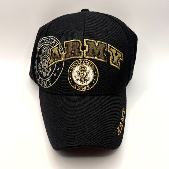 None | Accessories | Us Army Hat Adjustable Black Mens Military ...